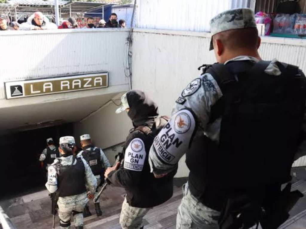 Guardia Nacional Metro Cdmx
