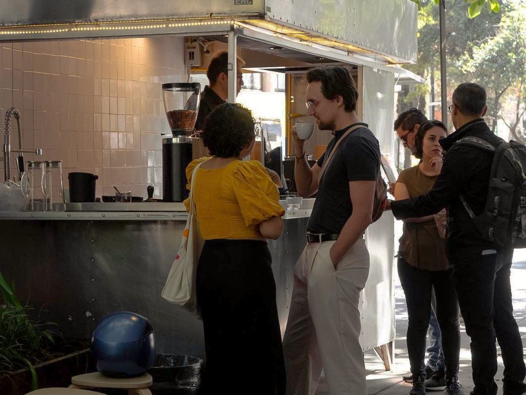 cafetería Tormenta la colonia Roma