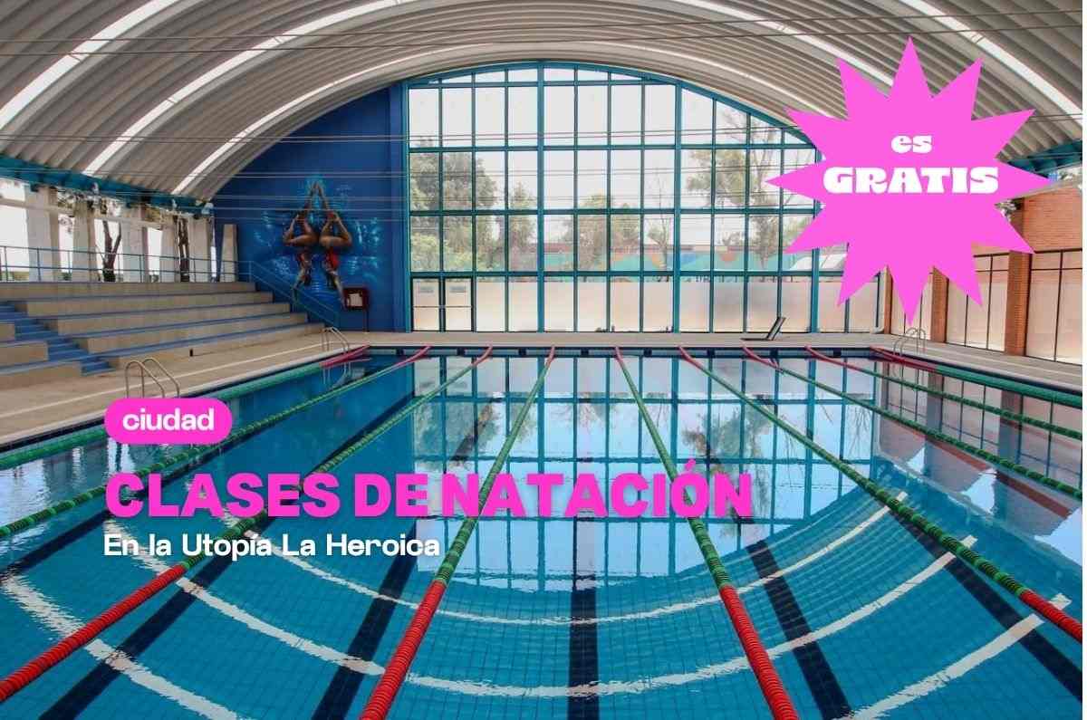 Utopía La Heroica abre pre registro para clases de natación GRATIS