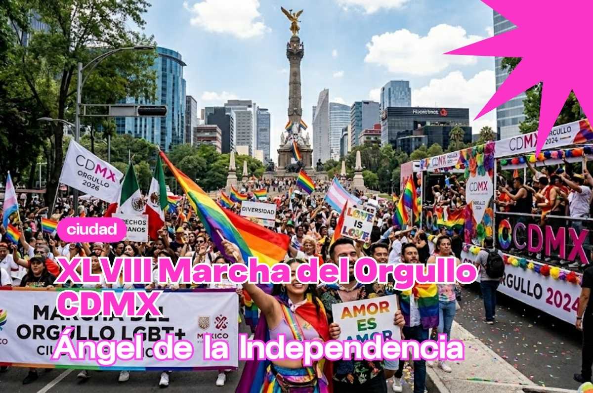 Marcha del Orgullo 2026: fecha, horario y recorrido en CDMX